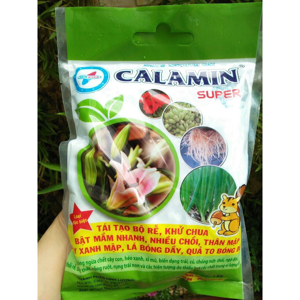 PHÂN BÓN CALAMIN SUPER SIÊU XANH - GÓI 1KG | Shopee Việt Nam