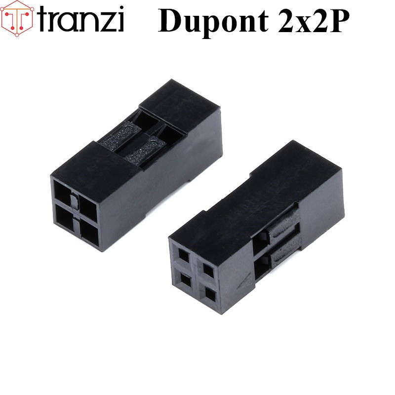 Vỏ header 2.54mm dupont 2x2P 2x3P 2x4P 2x5P 2x6P 2x7P 2x8P 2x9P 2x10P 2x13P 2x15P 2x16P 2x20P ...