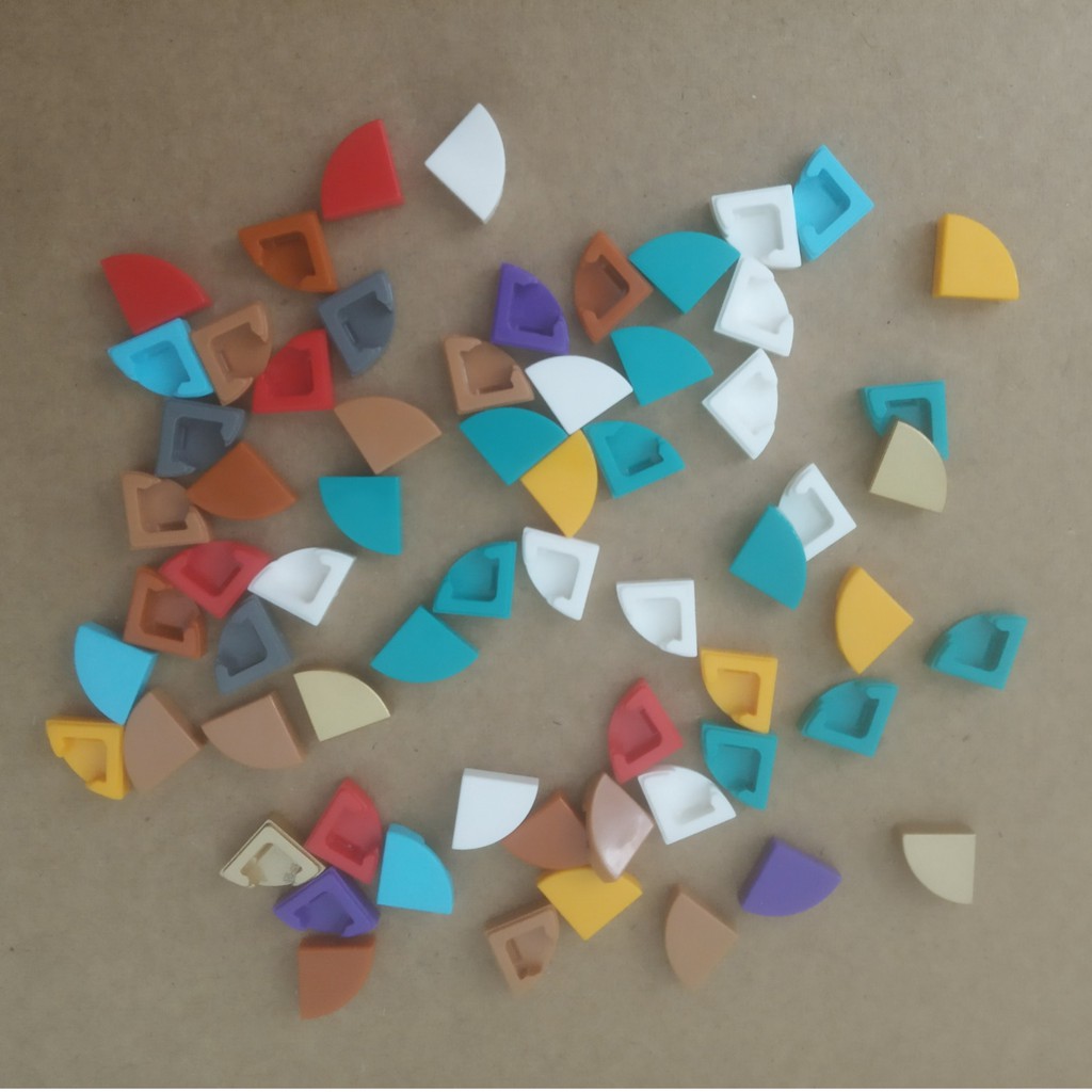 Đồ Chơi Lego Lắp Ráp Tile, Round 1 x 1 Quarter | Shopee Việt Nam