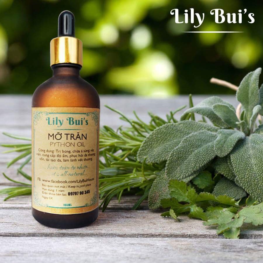 Mỡ Trăn Nguyên Chất LILY BUI'S 100ml (chính hãng) | Shopee Việt Nam