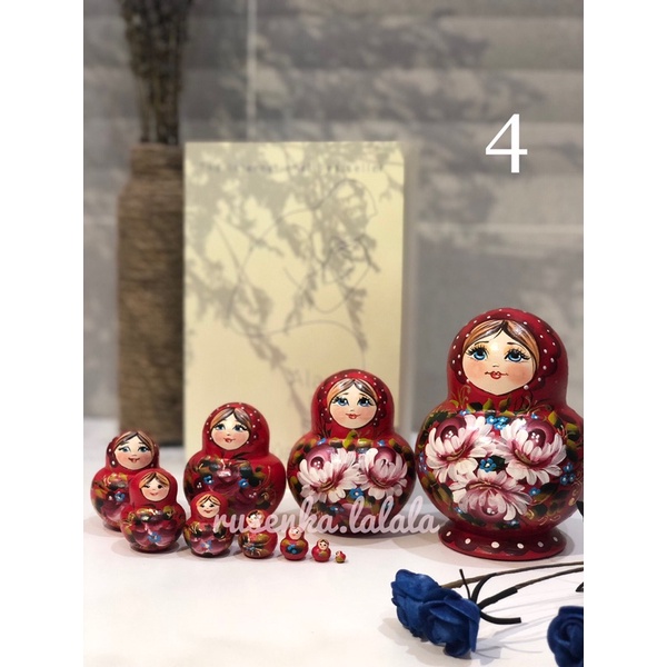 Búp bê Nga (Matryoshka - 10 packs) | Shopee Việt Nam
