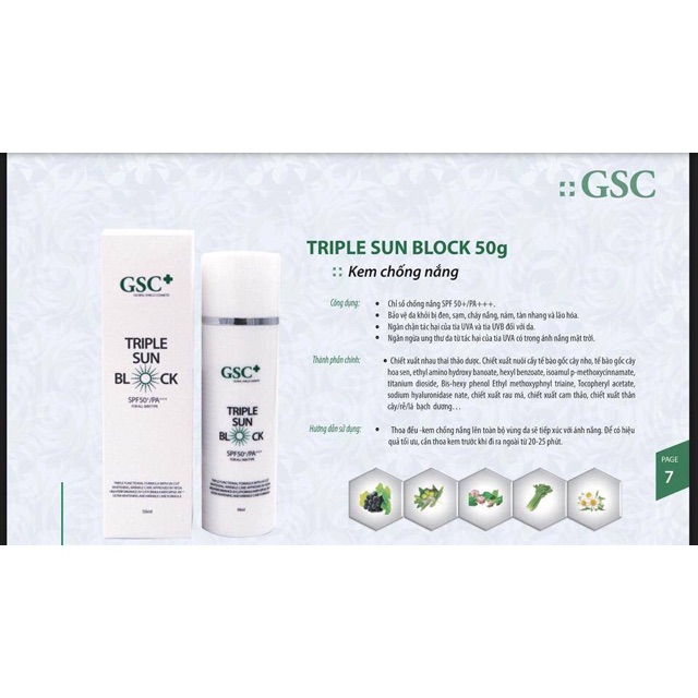 Kem chống nắng gsc+ | Shopee Việt Nam