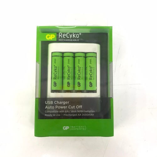 Bộ Pin 2000mah kèm Sạc U411 (4v2100) AA/AAA GP ReCyko⁺ | Shopee Việt Nam