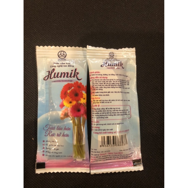 NƯỚC DƯỠNG HOA HUMIK GÓI 10ml | Shopee Việt Nam