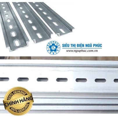 Thanh ray nhôm gài aptomat - thanh rack gài át tủ điện | Shopee Việt Nam