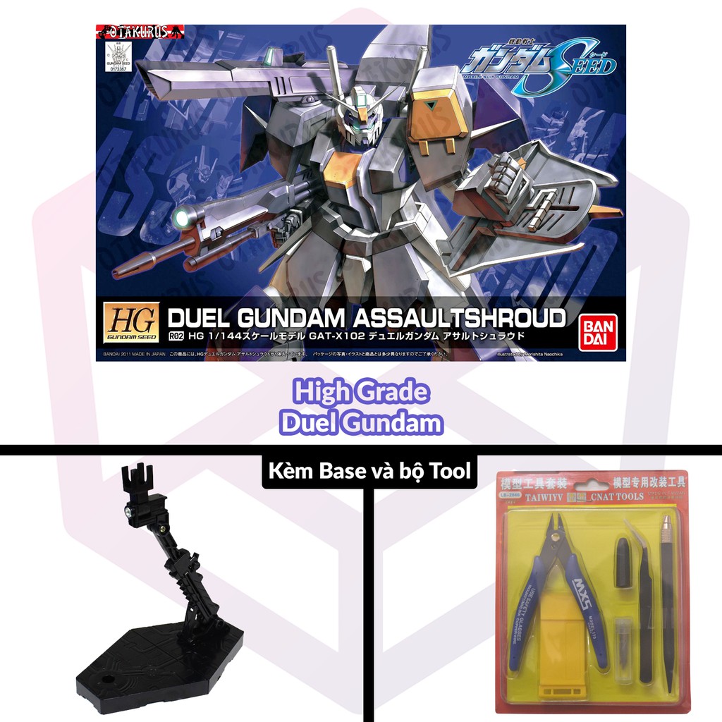 Mô Hình Gundam Bandai HG R02 Duel Gundam Assaultshroud 1/144 SEED [GDB ...