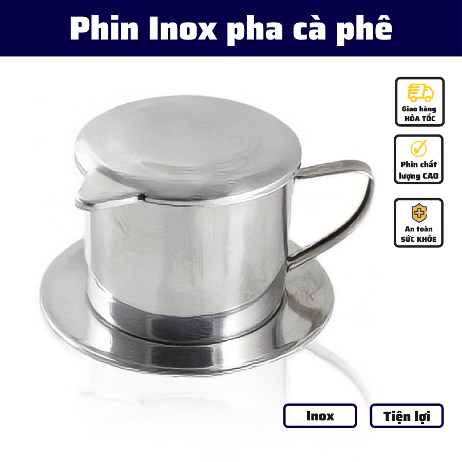 Phin pha cafe Việt Inox cao cấp 304 phin nhôm trung nguyên pha cà phê nguyên chất giữ nguyên ...