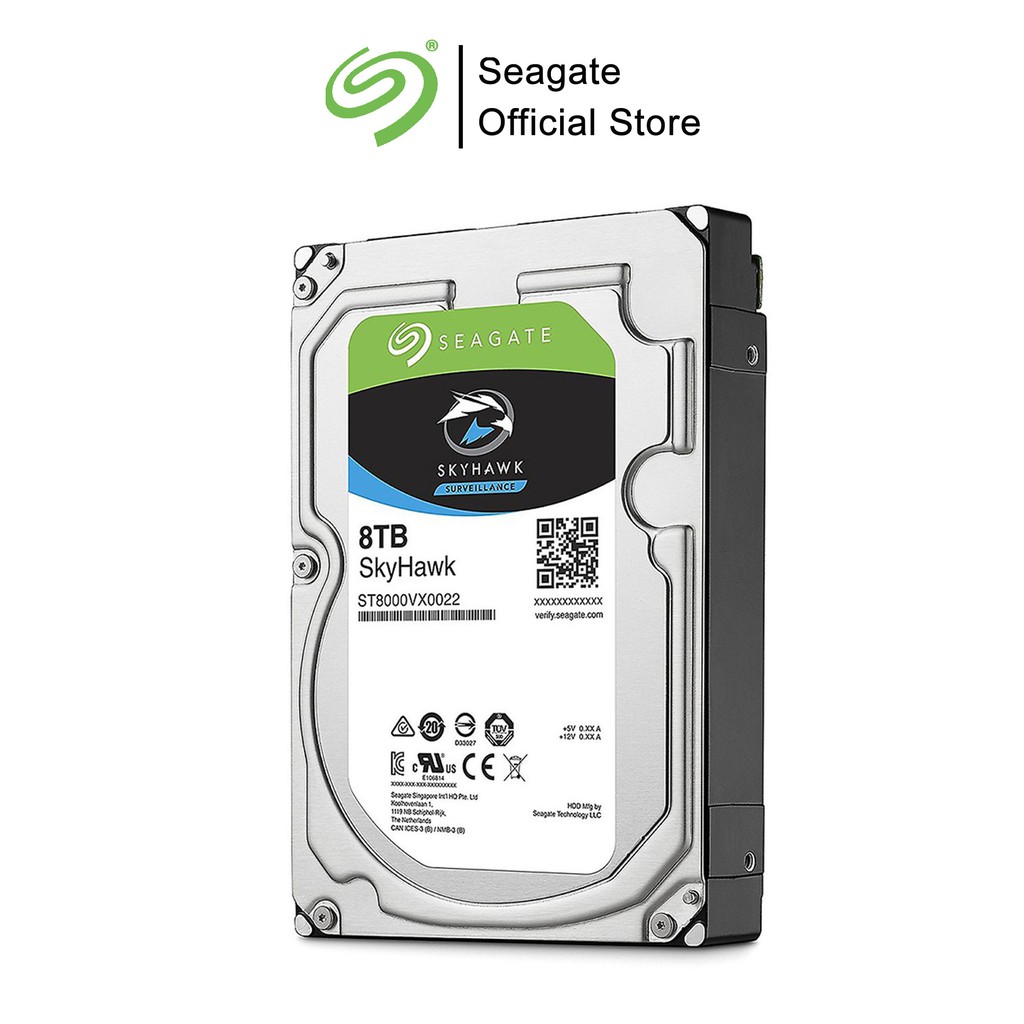 Ổ cứng cắm trong Seagate SkyHawk 8 TB 3.5” ST8000VX0022 | Shopee Việt Nam