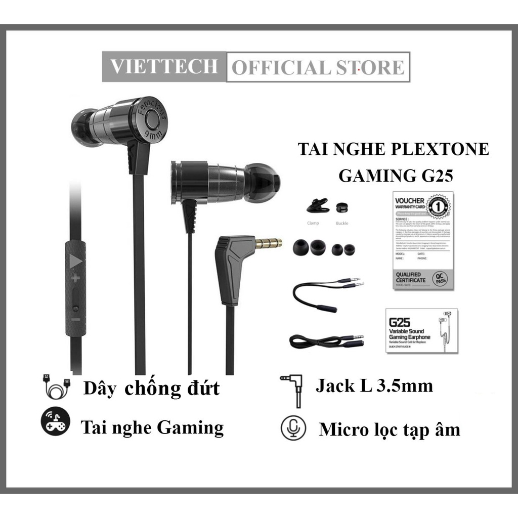 Tai nghe chuyên game có Mic Plextone G25 Mark III - Hàng chính hãng ...