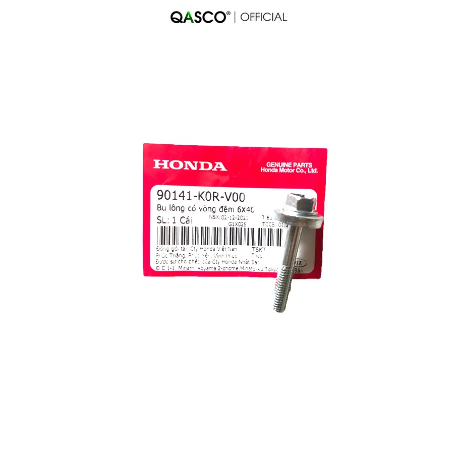Bu lông có vòng đệm 6X40 HONDA SH125 / SH 150 (2020+) QA(90141K0RV00 ...