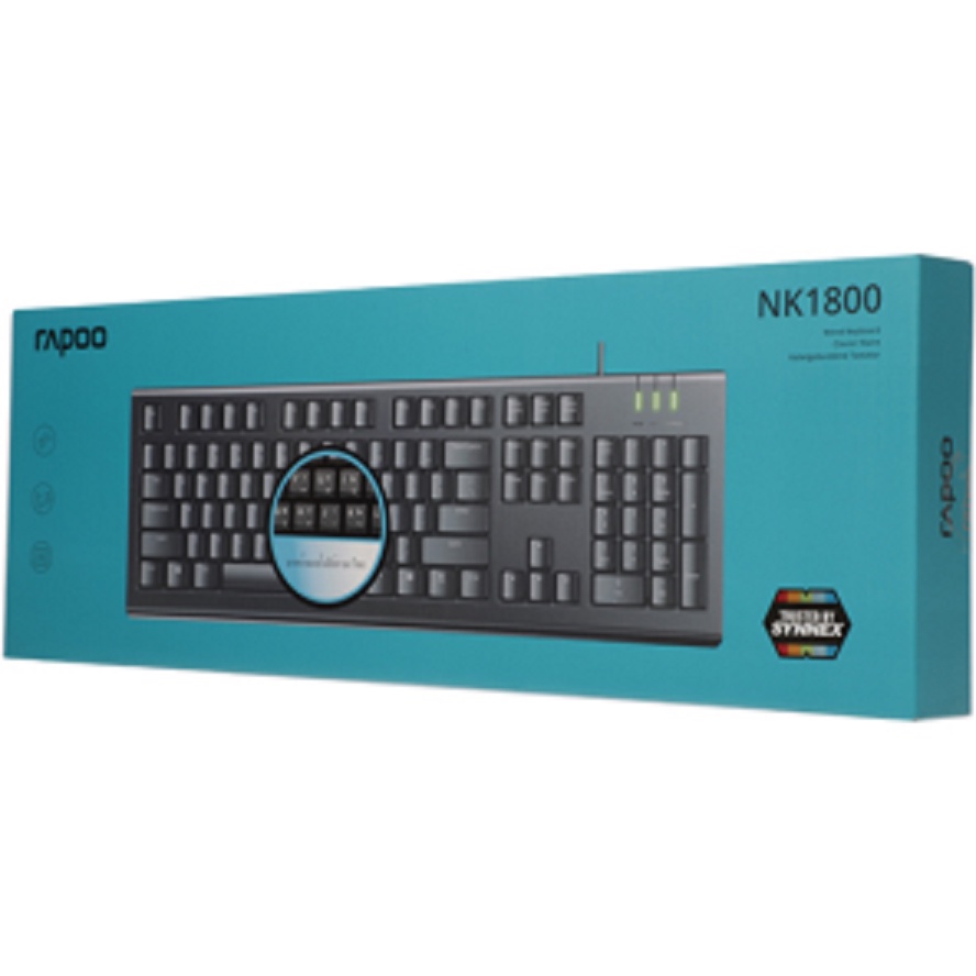 Bàn phím có dây Rapoo NK1800 | Shopee Việt Nam