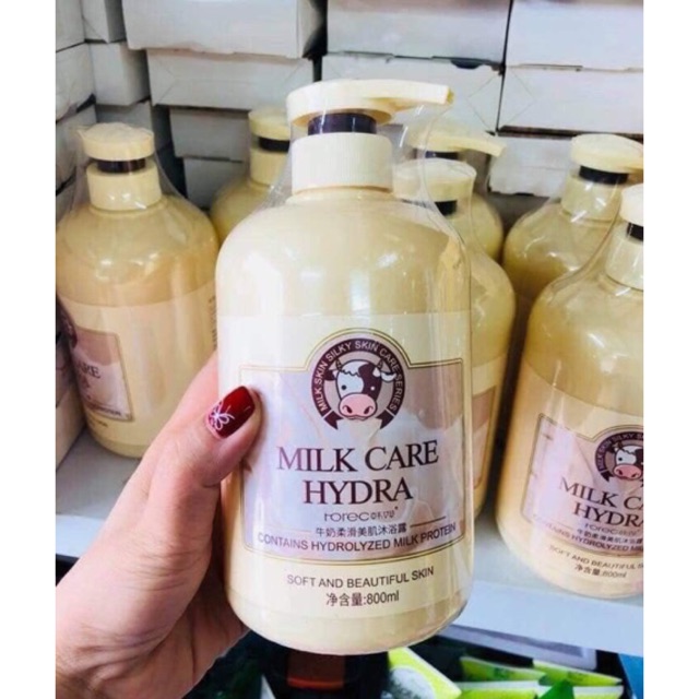 SỮA TẮM MILK CARE HYDRA 800ML | Shopee Việt Nam