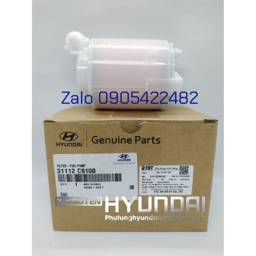 [Chính hãng] Lọc xăng Hyundai Accent(2018-2020),Santafe(2019-2020),I20 ...