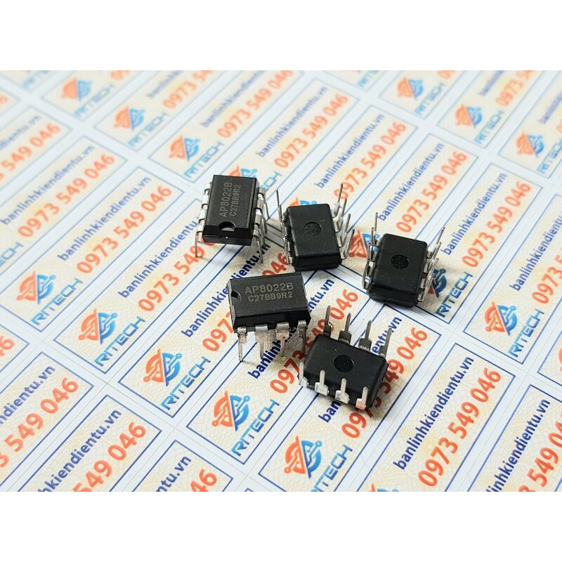 [Combo 10 chiếc] AP8022B AP8022C AP8022 IC Nguồn Switching DIP-8 ...