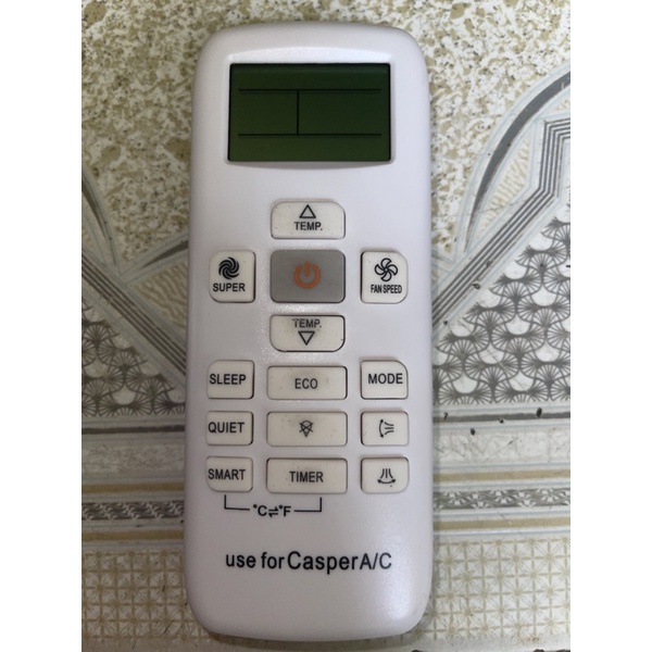 REMOTE ĐIỀU KHIỂN MÁY LẠNH ĐIỀU HOÀ CASPER | Shopee Việt Nam