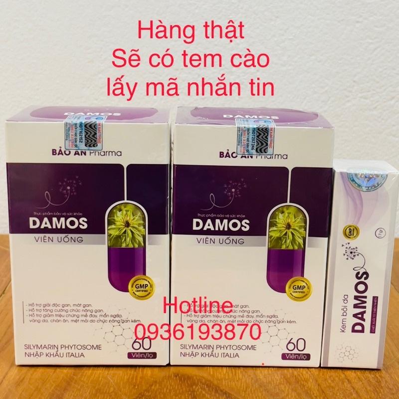 Bộ Sản phẩm DAMOS 👍 [CHÍNH HÃNG] ️ DAMOS giải pháp cho người viêm da ...