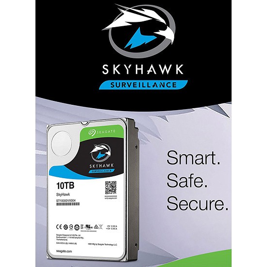 Ổ Cứng 10TB HDD Seagate SKYHAWK 10TB/3.5/256MB ST10000VX0004 - Hàng ...