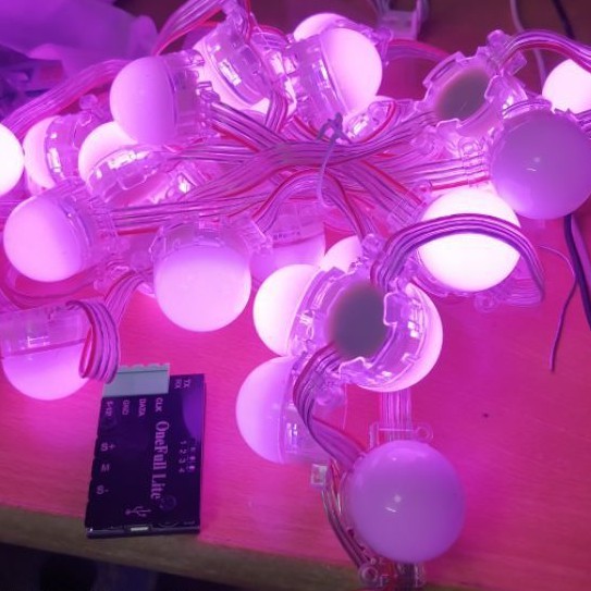 (30 bóng) Led bát full tự nháy IC 8206 trang trí viền | Shopee Việt Nam