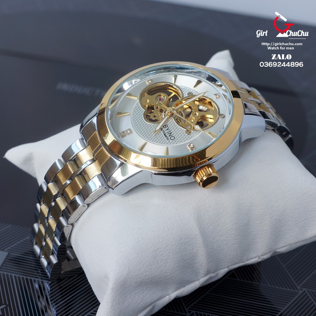pin giảm Đồng Hồ Nam Byino Cơ Lộ Máy Cực Chất Lượng | Shopee Việt Nam