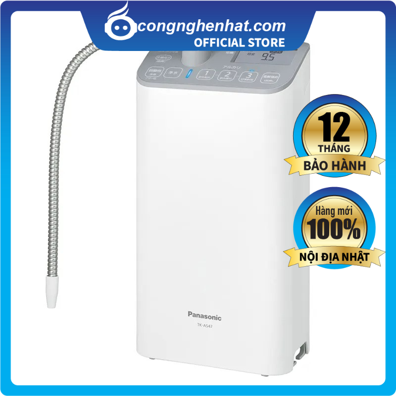 Máy lọc nước ion kiềm Panasonic TK-AS47-H - Hàng nội địa Nhật - Hàng mới 100% - Bảo hành 12 ...