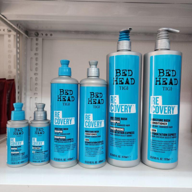 DẦU GỘI VÀ XẢ PHỤC HỒI SINH LỰC TIGI BED HEAD RECOVERY LEVEL 2 400ML ...