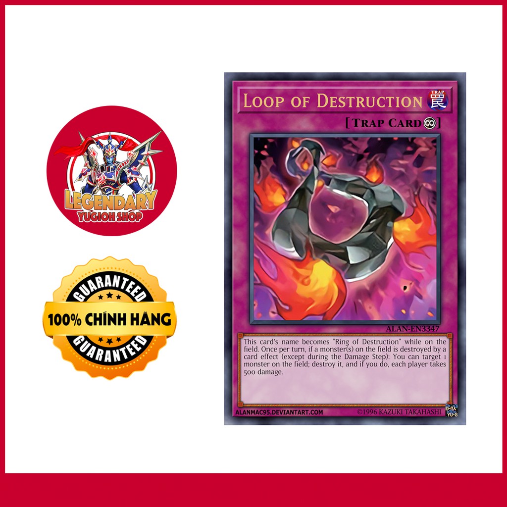 [Thẻ Bài Yugioh Chính Hãng] Loop of Destruction | Shopee Việt Nam