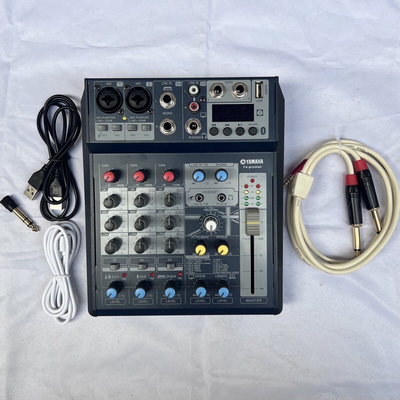 Bộ Trộn Âm Thanh Mixer F4 Pro Max,Màn Hình LED Bản 2022 Mới Nhất sử ...