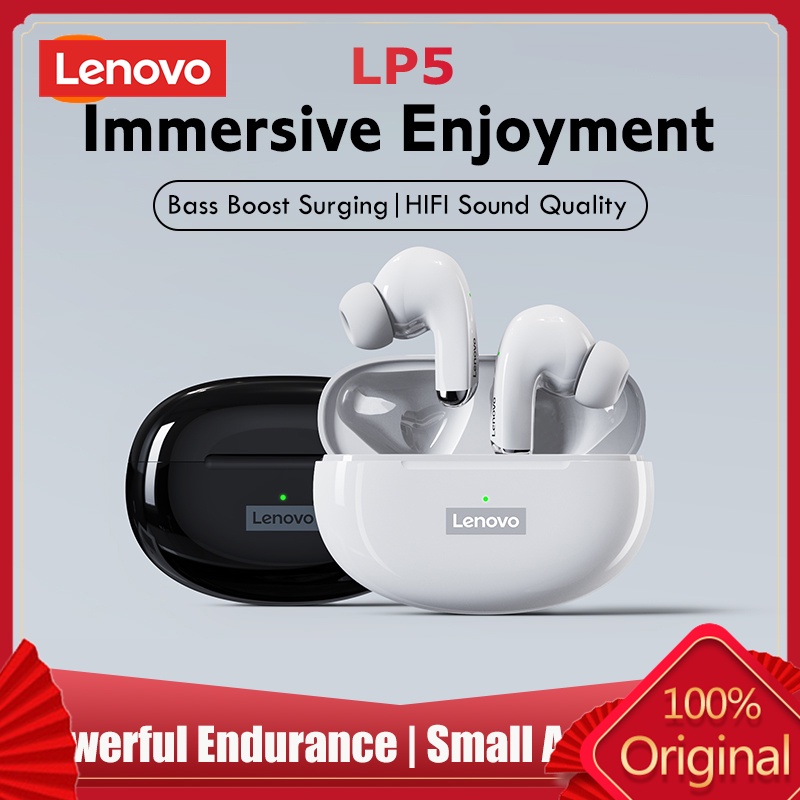 Tai Nghe bluetooth 5.0 lenovo lp5 Chống Ồn Và Phụ Kiện | Shopee Việt Nam