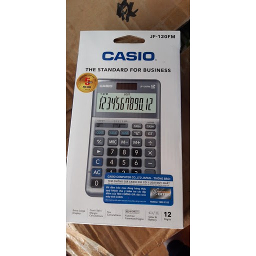 Máy tính Casio JF-120FM | Shopee Việt Nam