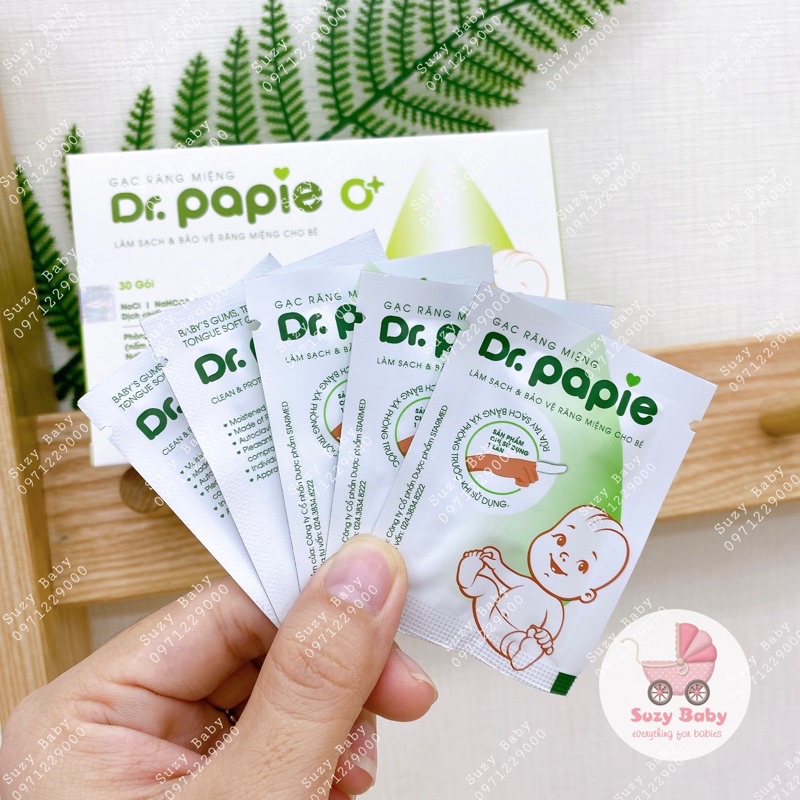 GẠC RƠ LƯỠI DR PAPIE XỎ NGÓN, Suzy baby | Shopee Việt Nam