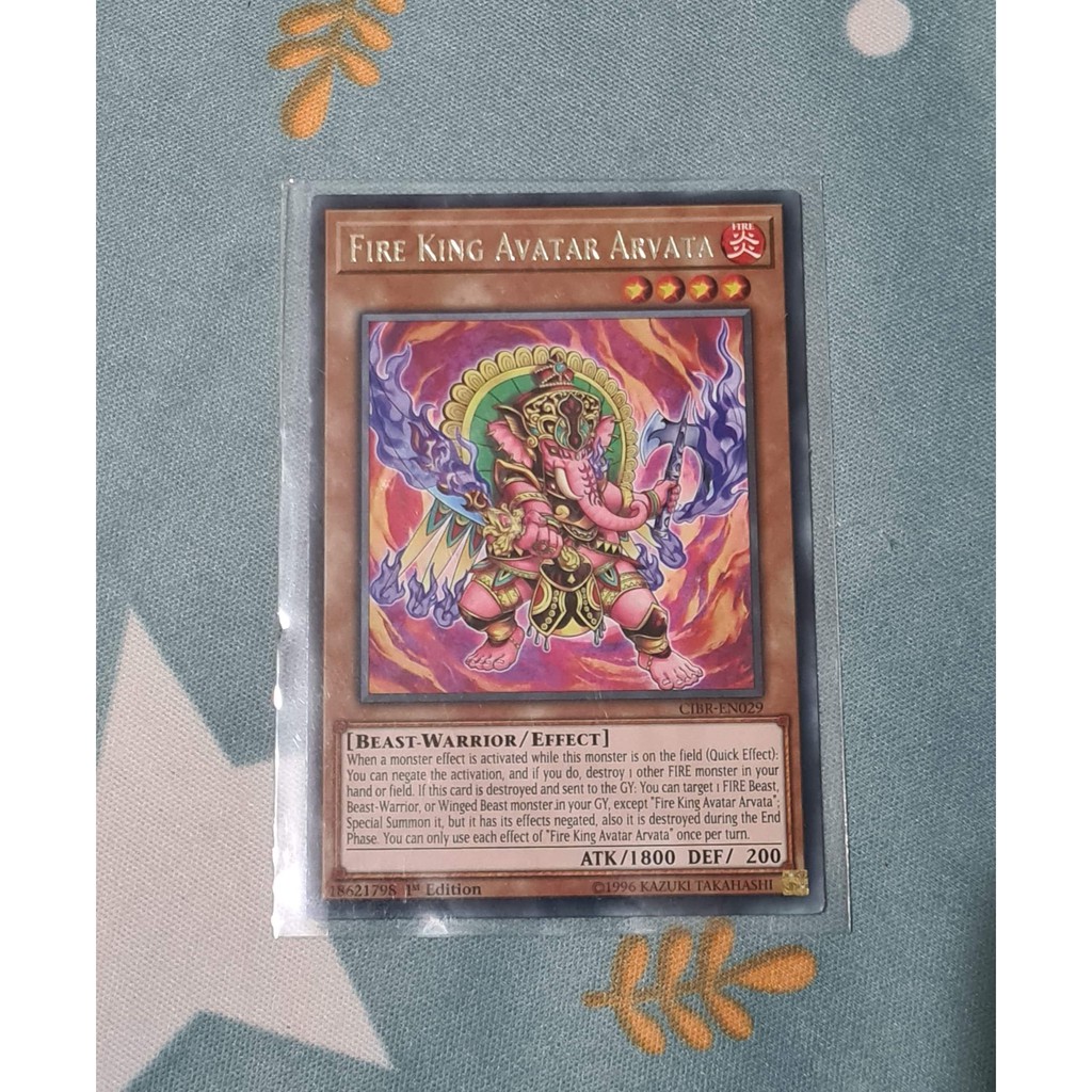 [Bài Yugioh] Fire King Avatar Arvata - Rare (EN) | Shopee Việt Nam