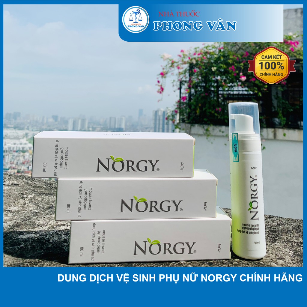 Dung dịch vệ sinh phụ nữ Norgy chính hãng (đảm bảo che tên) | Shopee ...