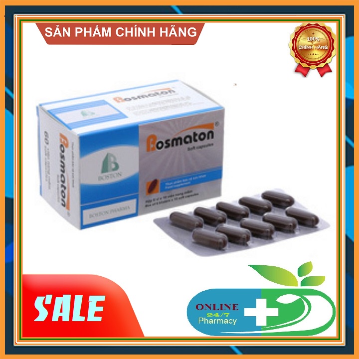 Viên uống bồi bổ sức khỏe Bosmaton tăng cường thể lực, sức đề kháng ...