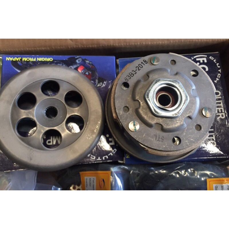 Bộ nồi sau Yamaha Nouvo 3 , Mio - puly côn sau nouvo , chuông nouvo mio ...