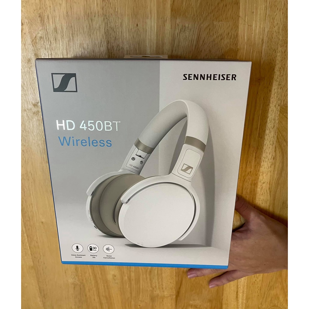 Tai nghe bluetooth sennheiser HD 450BT new 100% | Shopee Việt Nam