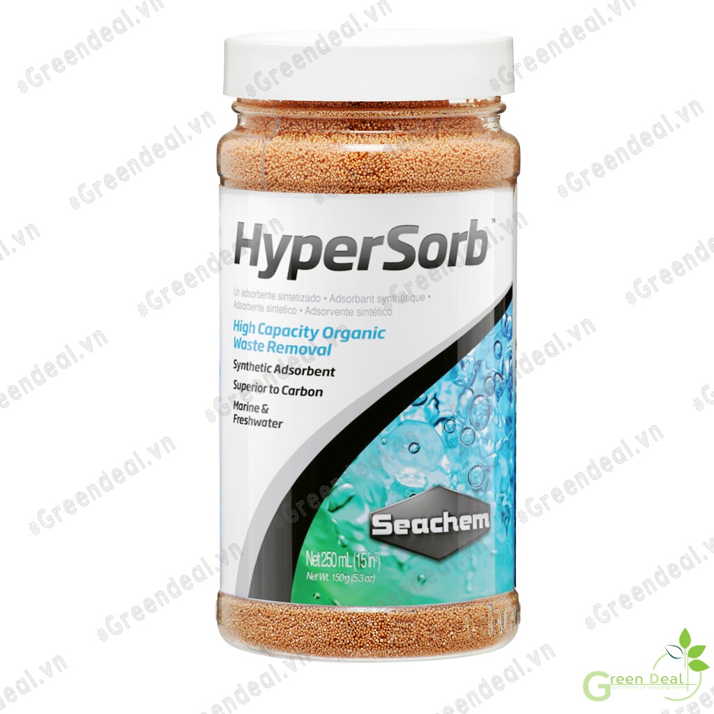 SEACHEM - HyperSorb (Hộp 250 gram) | Khử Ammonia, Nitrite và Nitrate hồ ...