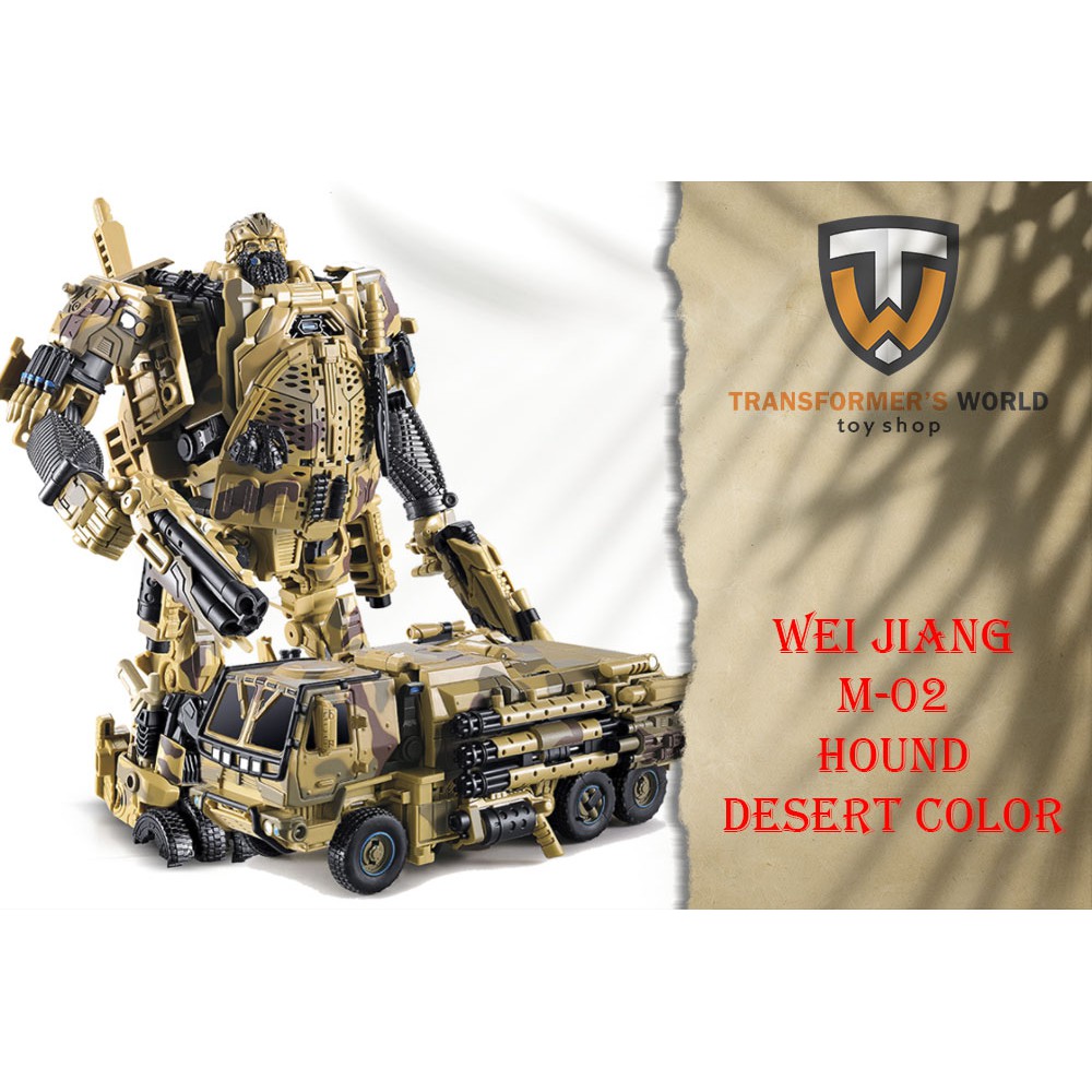 Mô hình Wei Jiang M-02 M02 Robot Force Hound Desert Color | Shopee Việt Nam