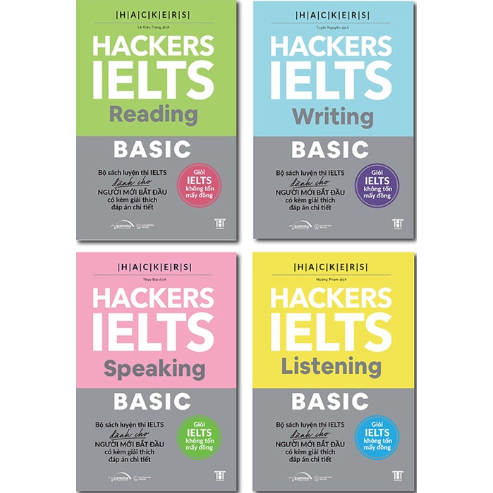 Bộ Sách Hackers Basic IELTS (Cuốn lẻ) | Shopee Việt Nam