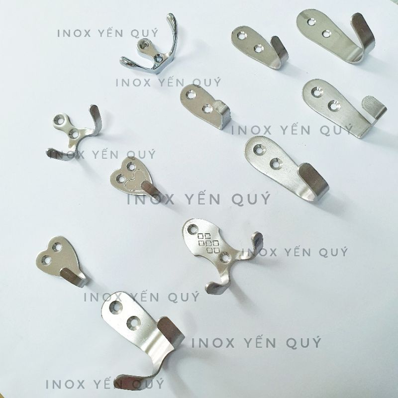 INOX MỜ MÓC ĐƠN TREO ĐỒ ĐA NĂNG GẮN TƯỜNG TIỆN DỤNG MỌI NƠI - MÓC ĐƠN ...