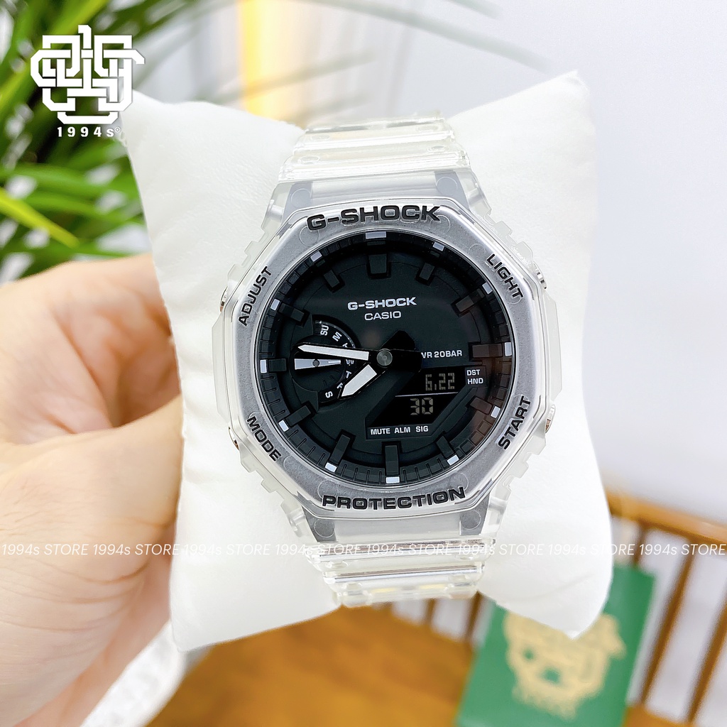 Đồng hồ nam Casio G-Shock GA-2100SKE-7A chống va đập, chống nước 200m ...