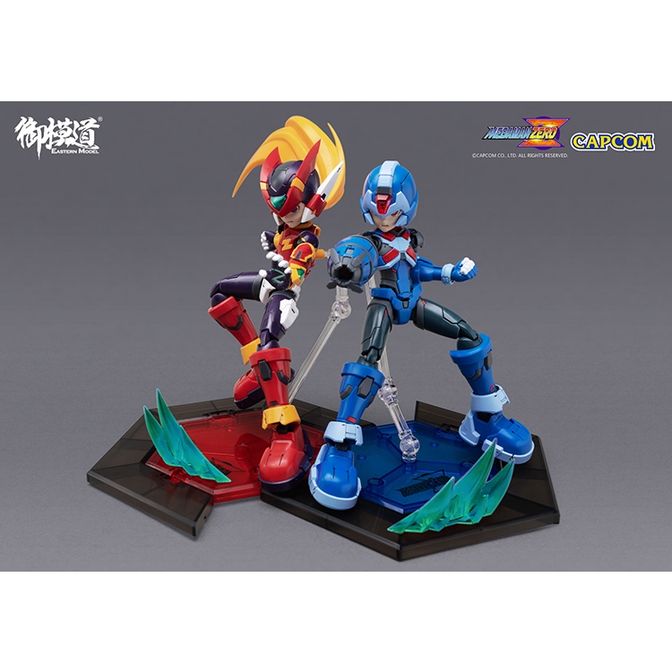 Mô hình lắp ráp CAPCOM Megaman ZERO + Rockman X copy Royal Model ...