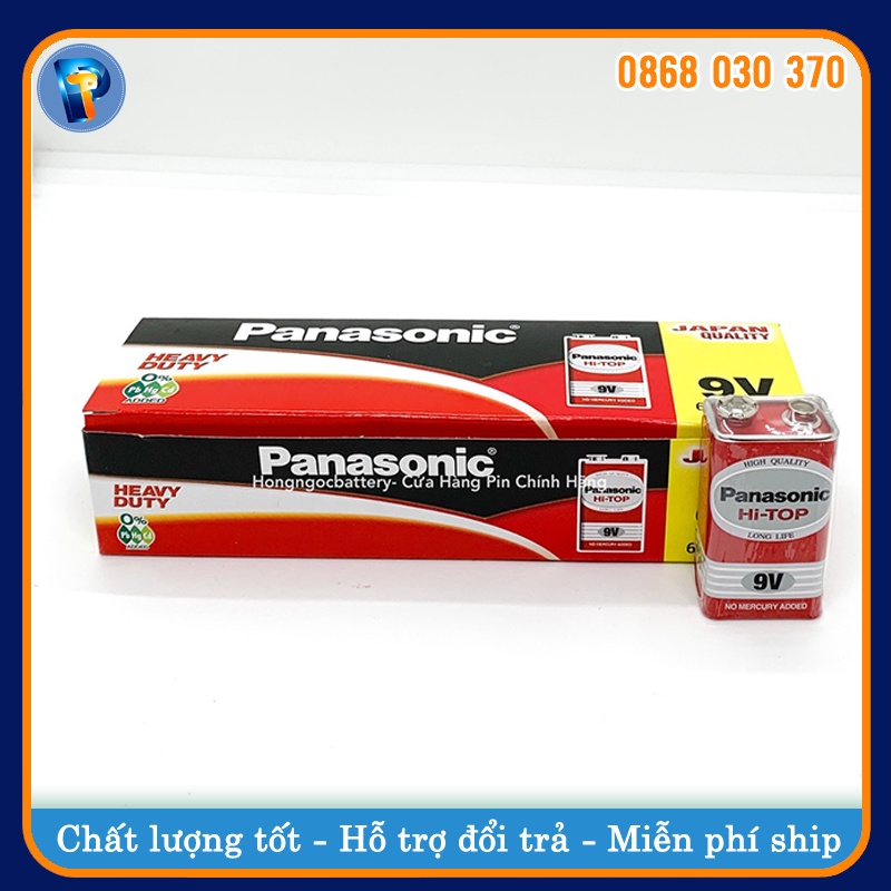 Pin Vuông Panasonic 9V Cho Micro Không Dây - PIN 9V | Shopee Việt Nam