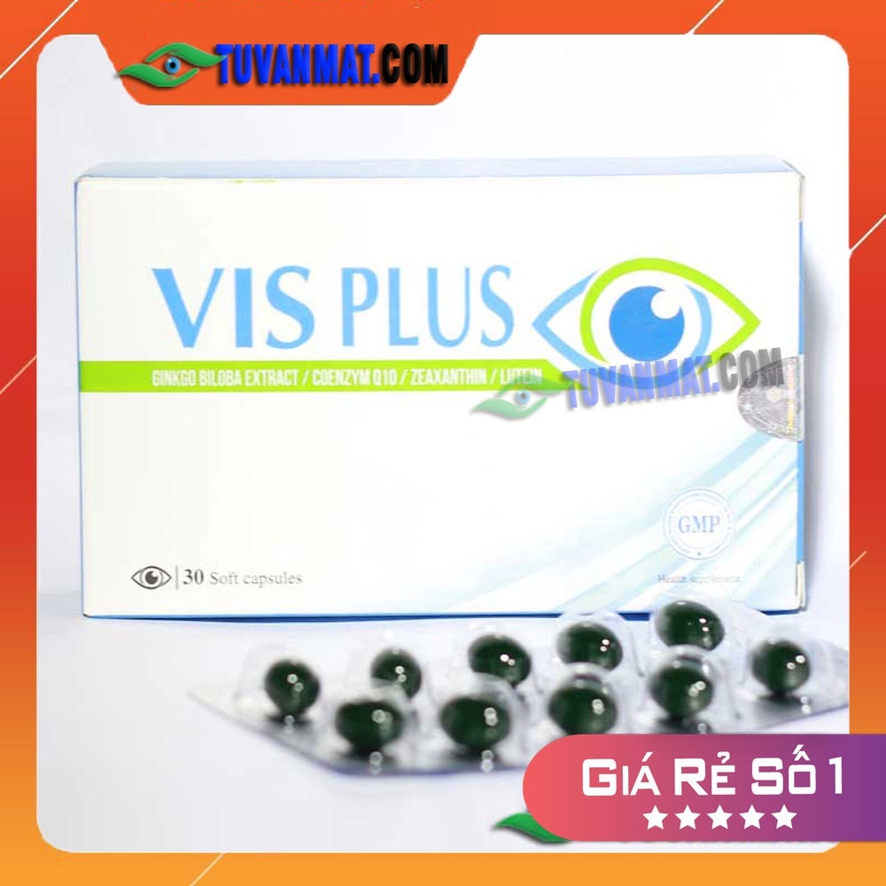 Thuốc bổ mắt Visplus (Hộp 30 viên) chính hãng - còn hàng | Shopee Việt Nam