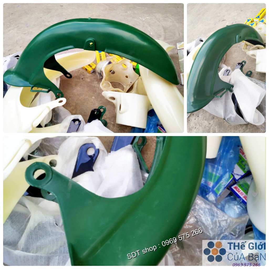 Chắn bùn trước honda cub 79 80 81 ( màu Xanh Dưa ) | Shopee Việt Nam