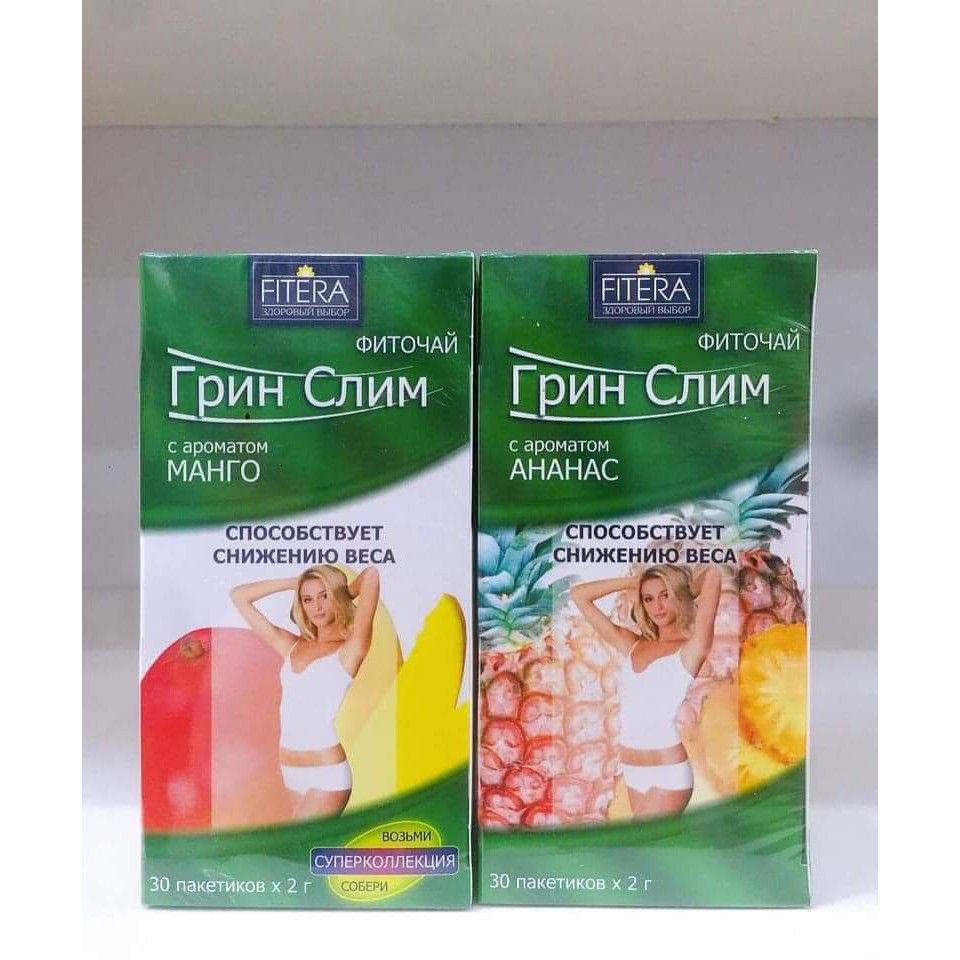 TRÀ HOA QUẢ GIẢM CÂN FITERA CỦA NGA | Shopee Việt Nam