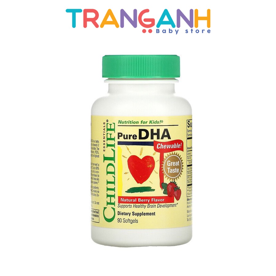 Viên dầu cá bổ sung DHA Childlife 90 viên | Shopee Việt Nam