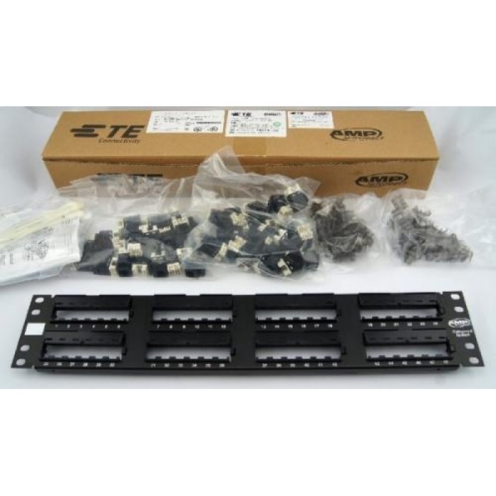 Patch Panel AMP 48P Cat 6 | Shopee Việt Nam