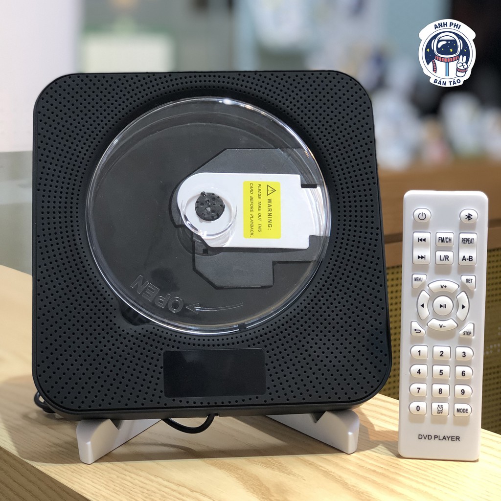 [Tặng Sticker] Loa Bluetooth Kết Hợp Máy Chạy Đĩa DVD Chính Hãng KECAG ...