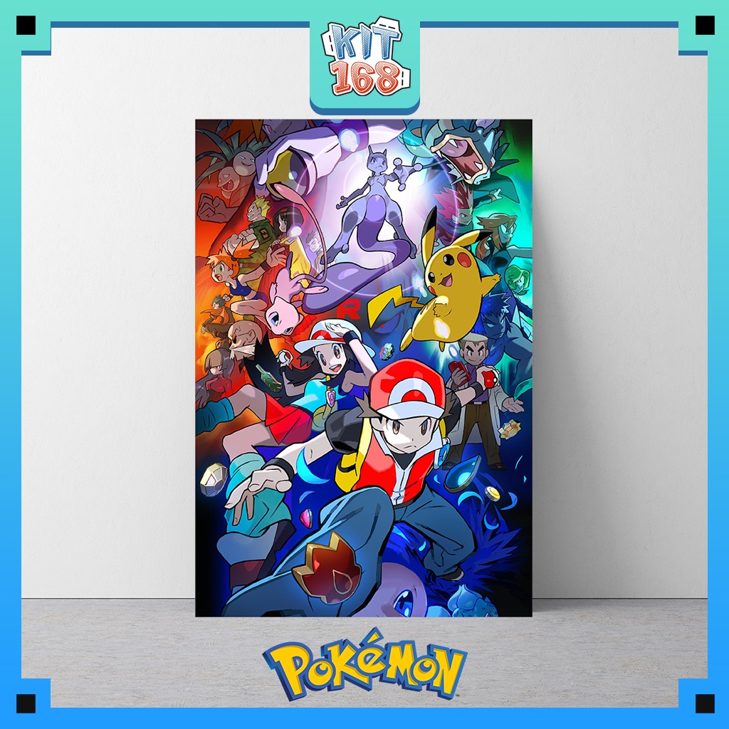Poster Hình Pokemon và những người bạn ver 2 (POSPIC-0091) | Shopee ...