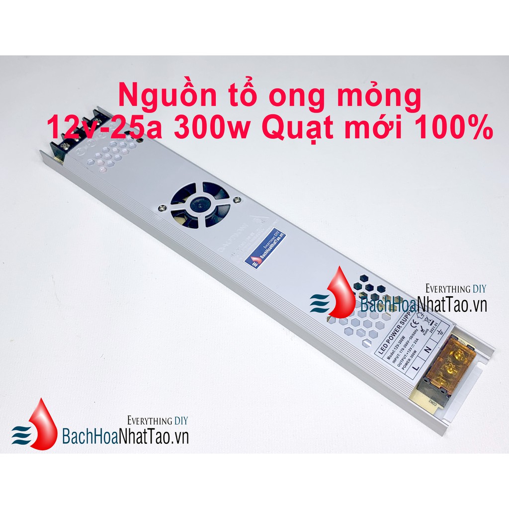 Nguồn tổ ong 12V 25A 300W mới 100% | Shopee Việt Nam